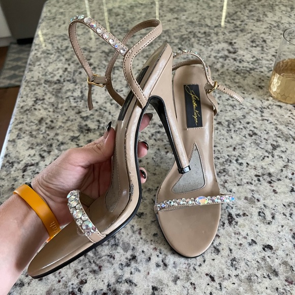 Johnathan Kayne | Shoes | Jonathan Kayne Beautiful Jeweled Heel | Poshmark